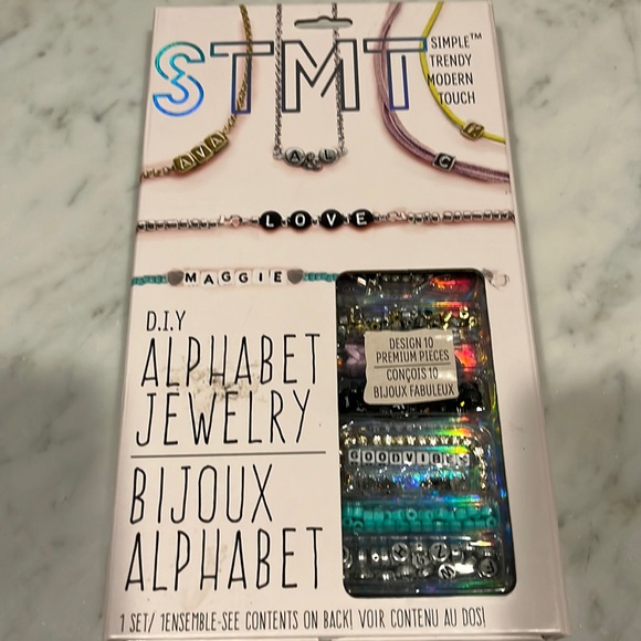 Toys | Stmt Diy Alphabet Jewelry Kit | Poshmark